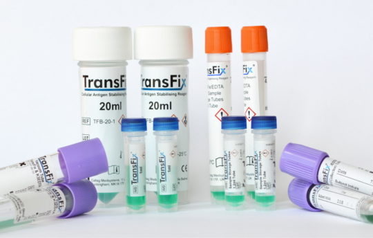 TransFix Stabilisation of Blood Collected on Heparin Anticoagulants – Caltag
